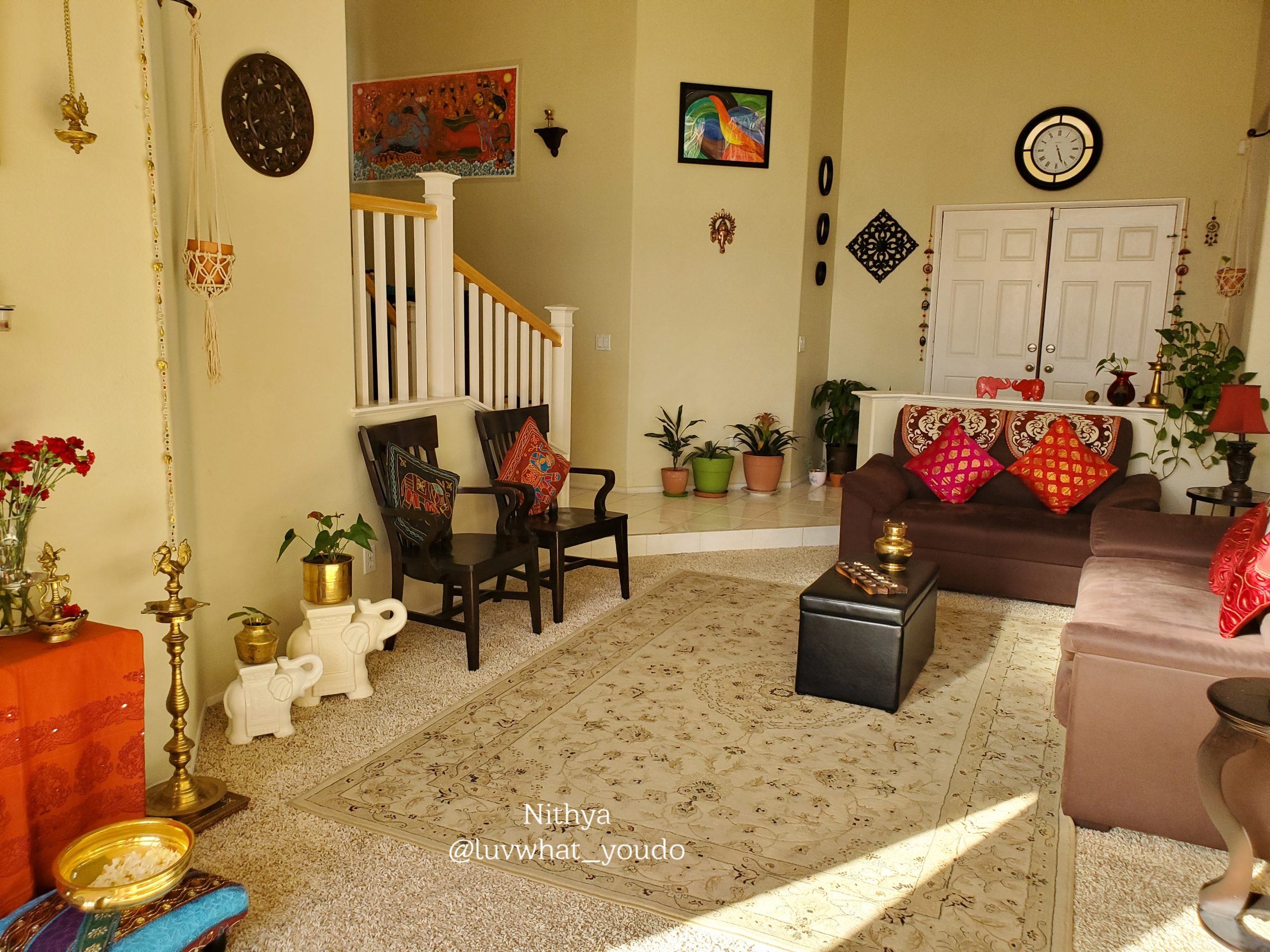 An American Home with a South Indian Heart!