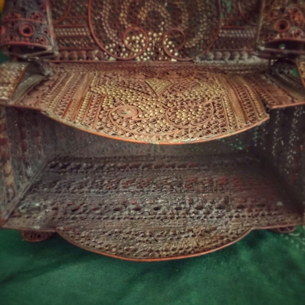 Copper Work with Pooja Platform - Ancient Madurai